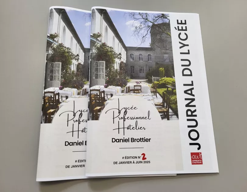Deuxième édition du journal du lycée ! | Lycée hôtelier Daniel Brottier